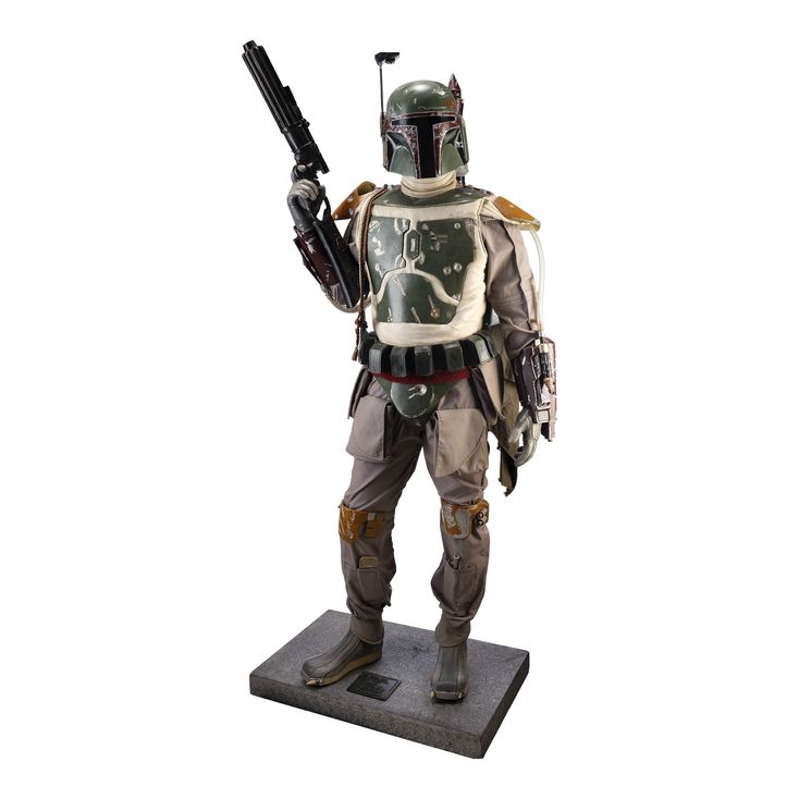 1730. Limited-Edition Full-Size Light-Up Don Post Boba Fett Statue ...