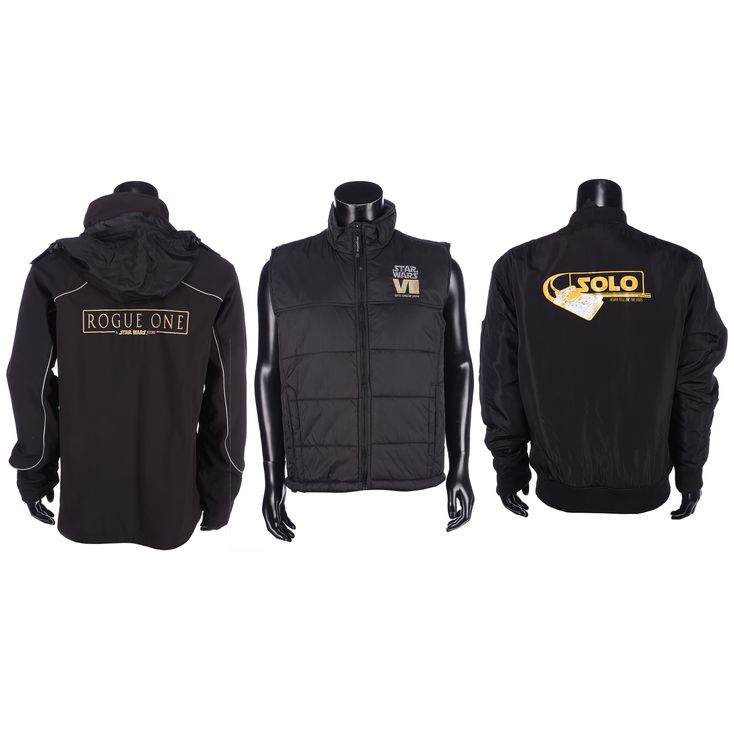 Lot 1396 - Set of Three Crew Jackets | STAR WARS: VARIOUS PRODUCTIONS