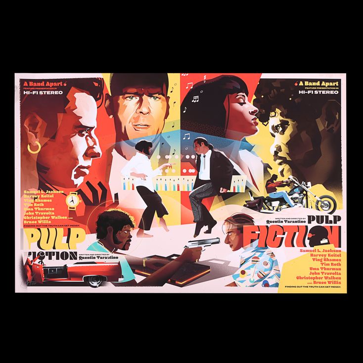 Signed and Numbered Limited Edition Print, 2019 | PULP FICTION (1994)