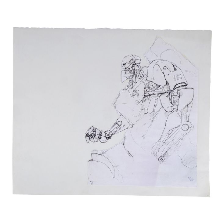 Lot # 1347: JUDGE DREDD (1995) - ABC Warrior Artwork Print