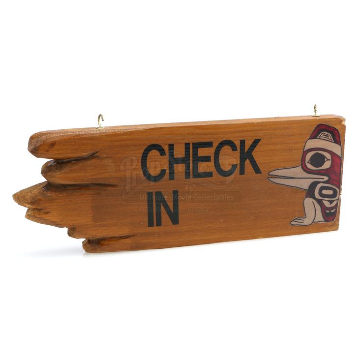 The Great Northern Hotels Check-In Sign | TWIN PEAKS (1990-1991)
