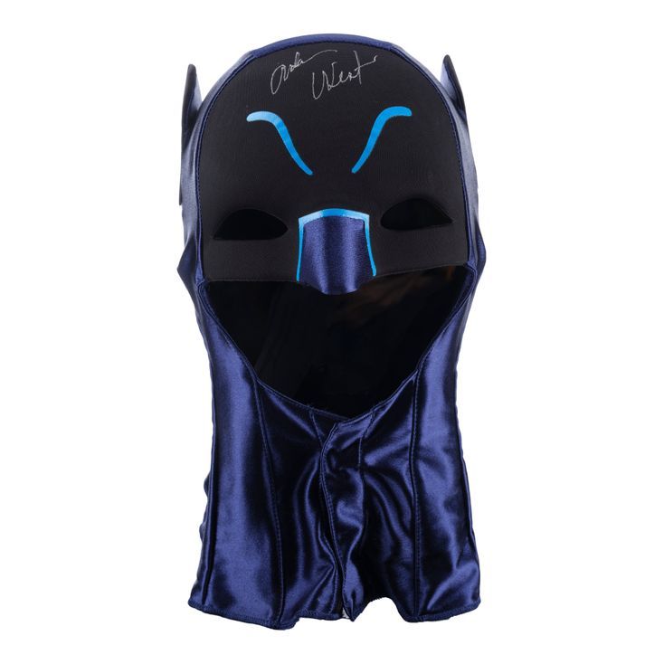 451. Adam West-Autographed Batman Cowl Replica | BATMAN (T.V. SERIES ...