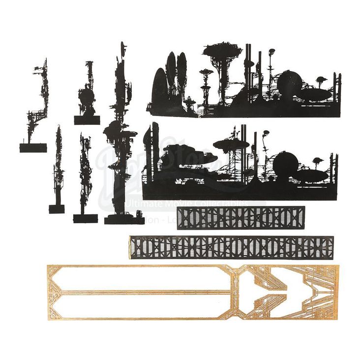 Los Angeles Skyline Miniature Set | BLADE RUNNER (1982)