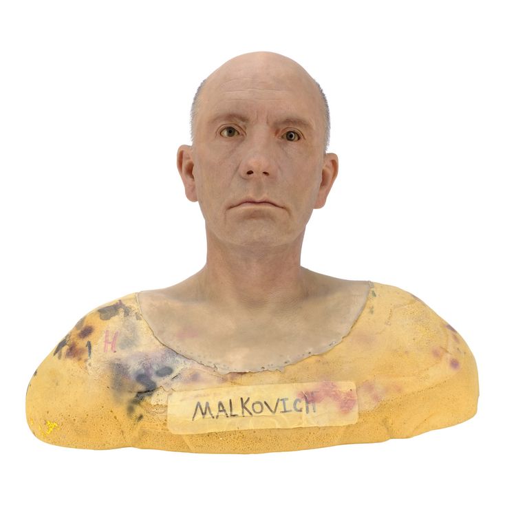 Lot 907 - John Malkovich Mask | BEING JOHN MALKOVICH (1999)