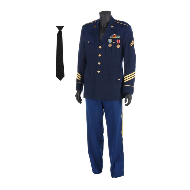 Lot 91. Freddy Bensons (Steve Martin) Screen-Matched Military Uniform ...