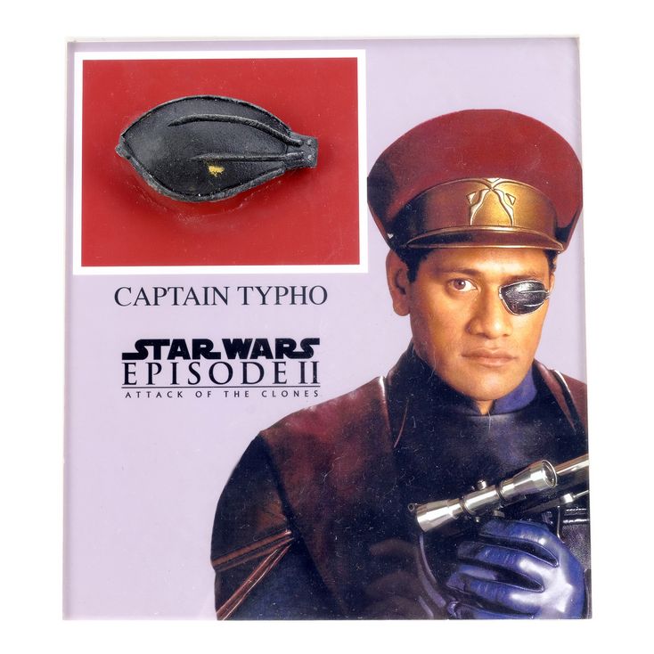 Lot # 1648: STAR WARS: ATTACK OF THE CLONES (2002) - Capt. Typho's (Jay ...