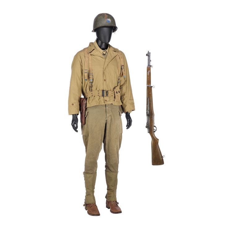 Lot # 1592: SAVING PRIVATE RYAN (1998) - Complete U.S. Rangers Uniform ...