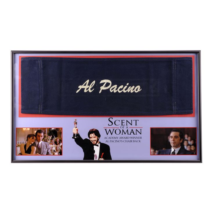 Lot 1515 - Al Pacinos Chairback Display | SCENT OF A WOMAN (1992)