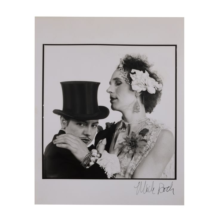 228. Blood and Glitter Andrew Logan and Friend, 1974 - Signed Archival ...