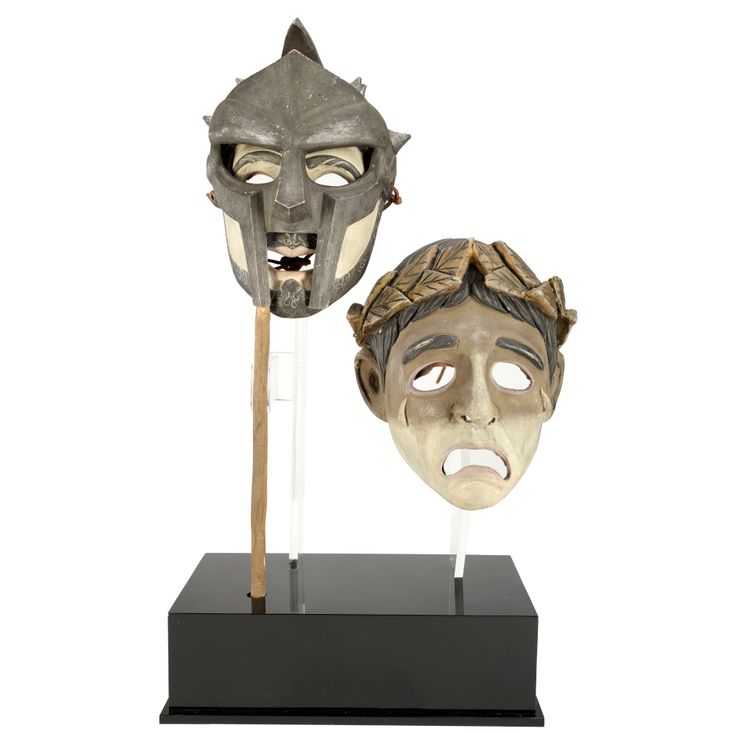 147. Screen-Matched Commodus Play Mask with Two Play Masks | GLADIATOR ...