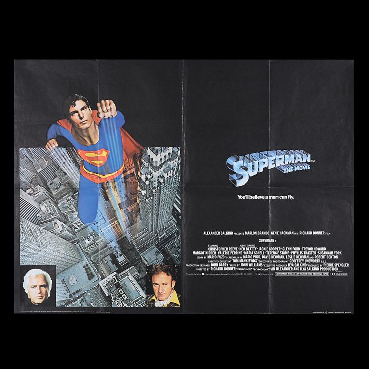 UK Quad, 1978 | SUPERMAN (1978)