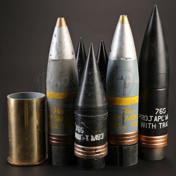 76mm Projectiles and Shell Set | FURY (2014)