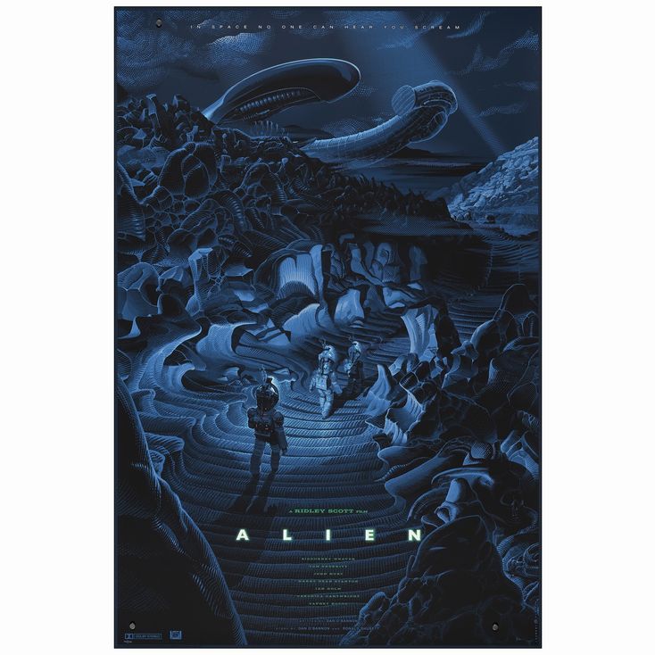 326: Art Print (24 x 36 ); Near Mint Rolled ### ALIEN (2019)