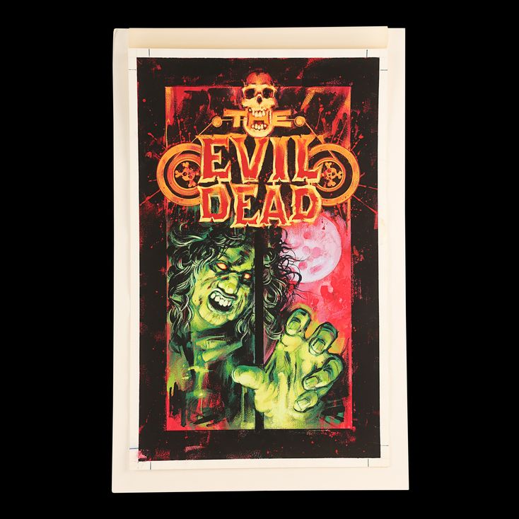Original Video Cover Artwork, 1982 | EVIL DEAD, THE (1981)
