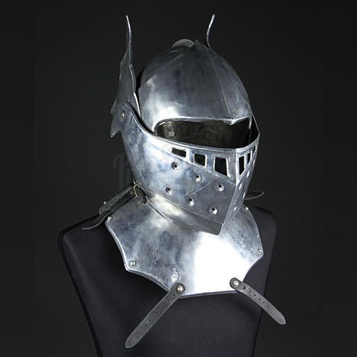 Leondegrances (Patrick Stewart) Silver Helmet | EXCALIBUR (1981)
