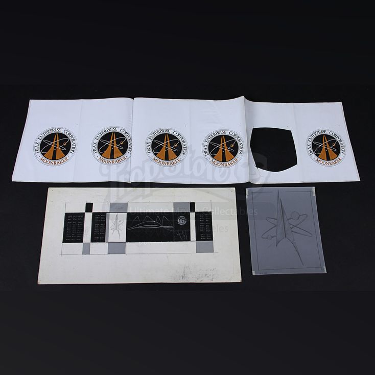 Drax Insignia Design, Sticker Control Panel Design | MOONRAKER (1979)