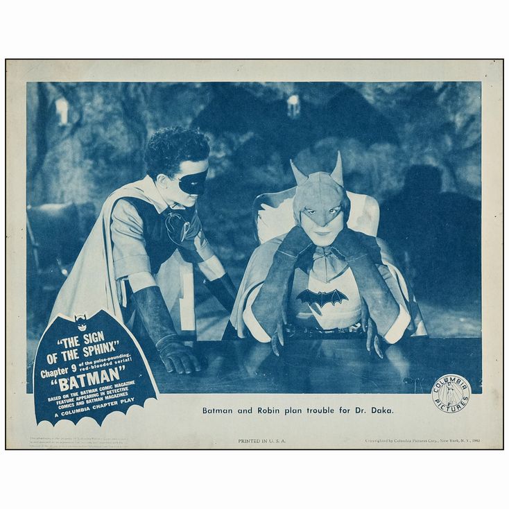32. BATMAN (1943) Lobby Card (11 x 14) Fine | BATMAN (SERIAL) (1943)