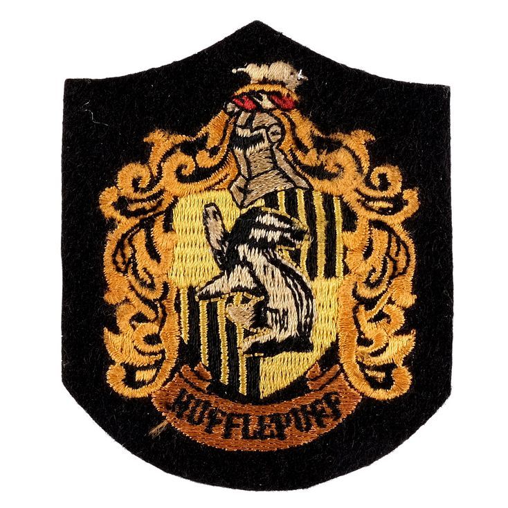 163. Hufflepuff House Patch | HARRY POTTER SERIES (2001 - 2011)