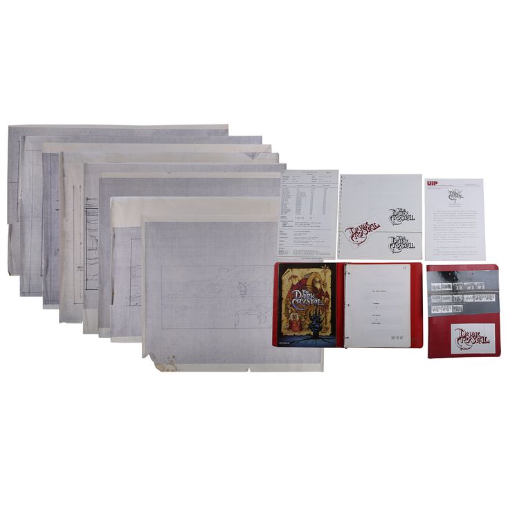 Philip Kohler Collection Script, Blueprints and Production Paperwork ...