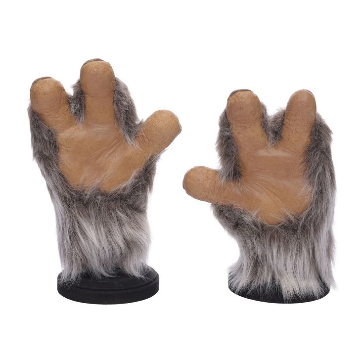 Lot #1613: STAR WARS: RETURN OF THE JEDI (1983) - Pair of Ewok Hands