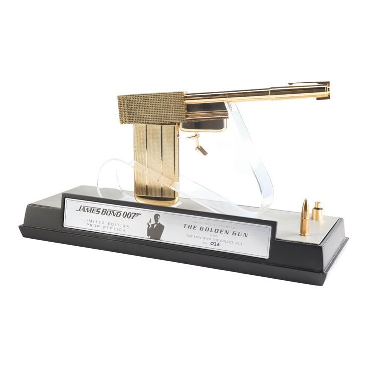 822. Limited-Edition Factory Entertainment Golden Gun Replica ### JAMES ...