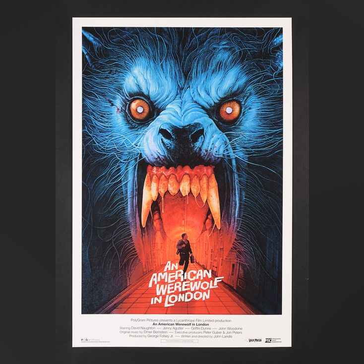 Lot #451 - AN AMERICAN WEREWOLF IN LONDON (1981) - Hand-Numbered Vice ...