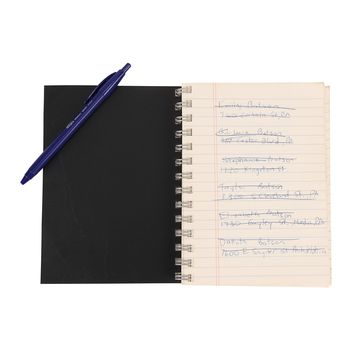 Lot # 1253 : SHAZAM! (2019) - Billy Batson's (Asher Angel) Notebook and Pen