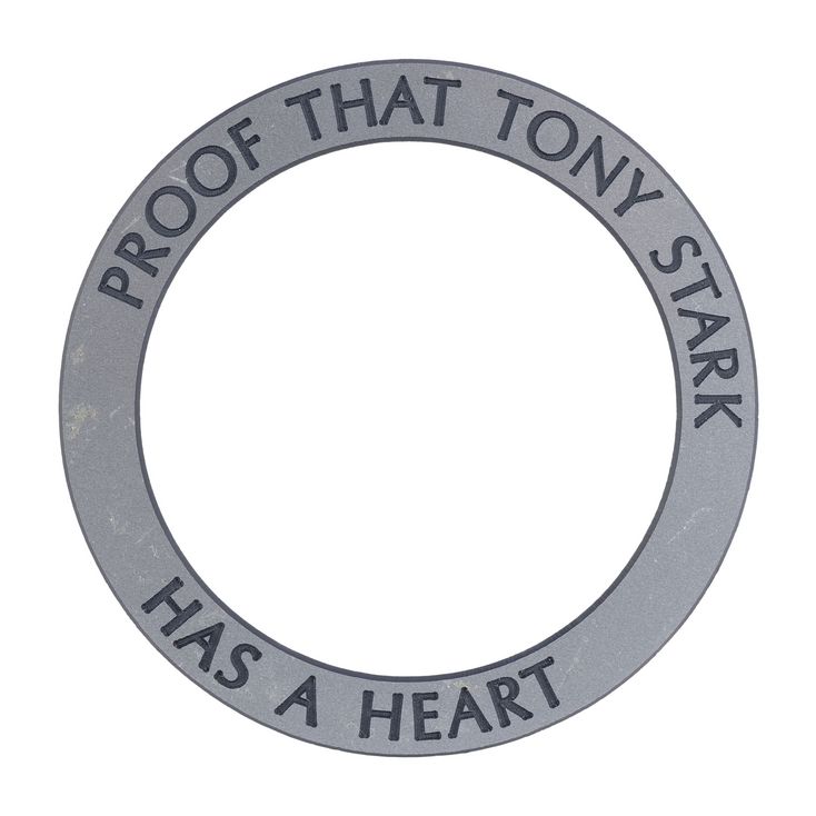 1119. Production-Made Proof That Tony Stark Has A Heart Display Ring ...