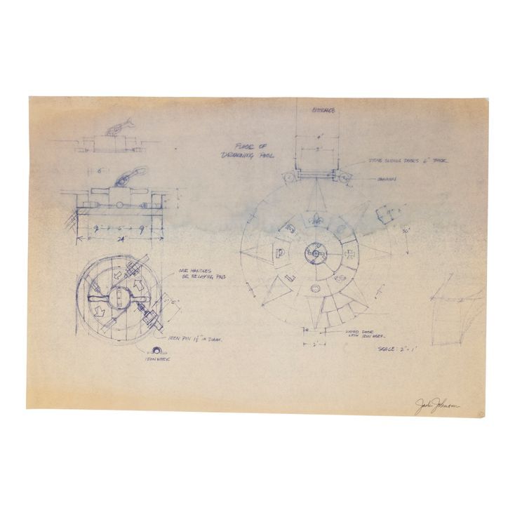 186. Jack Johnson-Signed Printed Drowning Pool Booby Trap Blueline ...