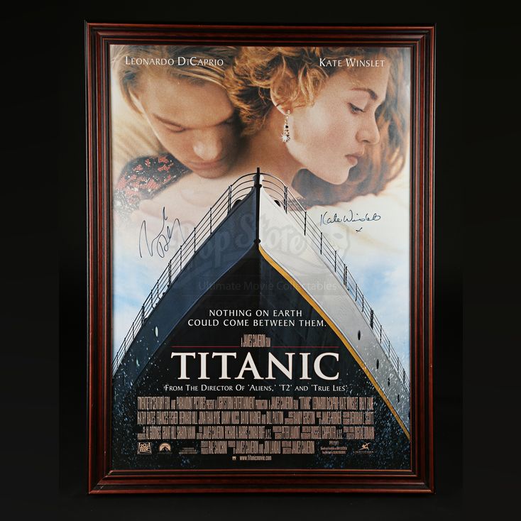 Framed Autograph Collection | TITANIC (1997)