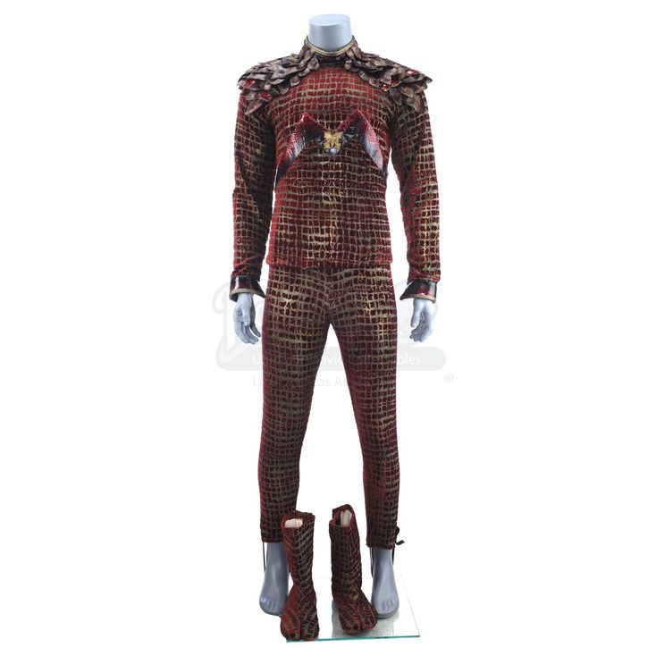Jacobim Mugatus Stunt Red Snakeskin Costume | ZOOLANDER 2 (2016)