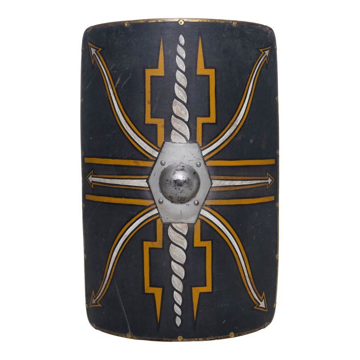 Lot # 159: GLADIATOR (2000) - Battle of Carthage Gladiator Shield