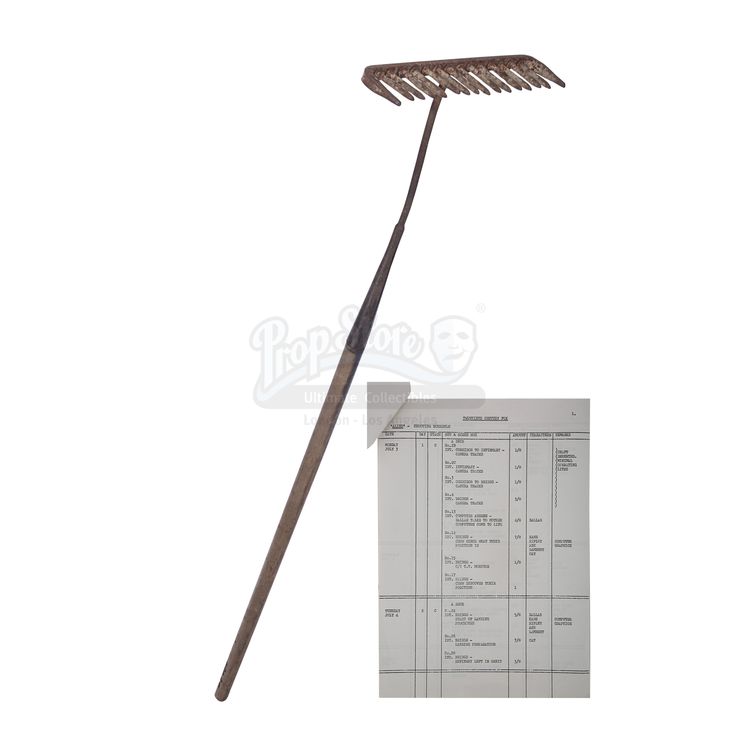 Prop Department Rake and Shooting Schedule | ALIEN (1979)