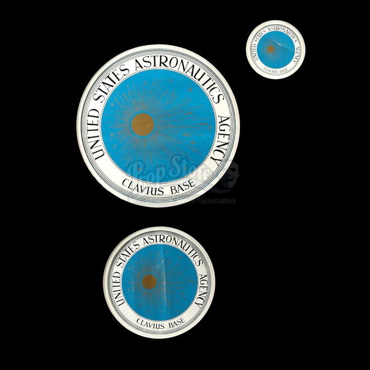 Set of Clavius Base Decals | 2001: A SPACE ODYSSEY (1968)