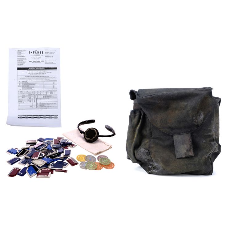 Lot 31 Josephus Millers Thomas Jane Bag With Ceres Coins Hankie Data Chips Belter Throat