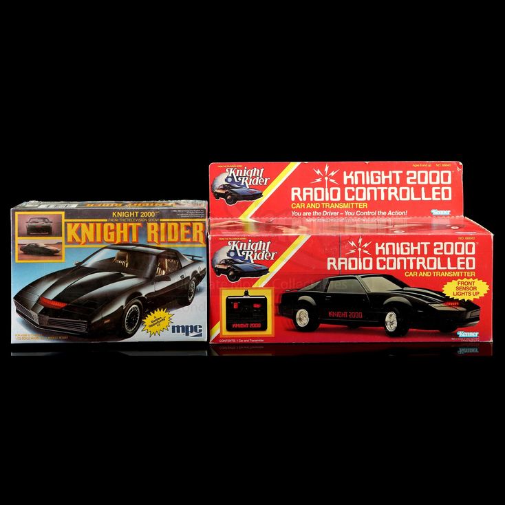 Knight 2000 Model Kit and Knight 2000 Radio-Controlled Car and ...