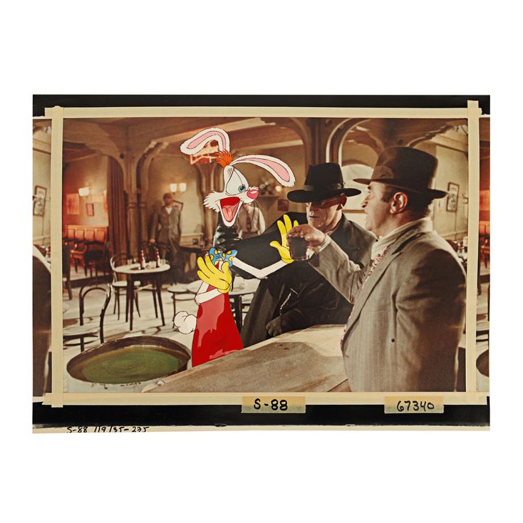 Lot #392 - WHO FRAMED ROGER RABBIT (1988) - Original Drink the Drink ...