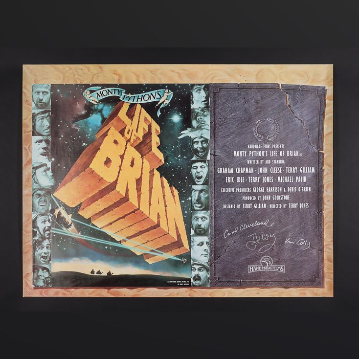 Lot 370 - Online Poster Auction - John Cleese, Carol Cleaveland and Ken ...