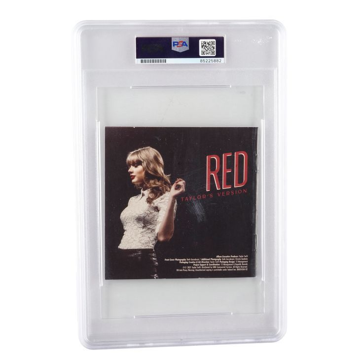 409. Taylor Swift-Autographed Red (Taylor's Version) Album CD Insert ### TAYLOR SWIFT