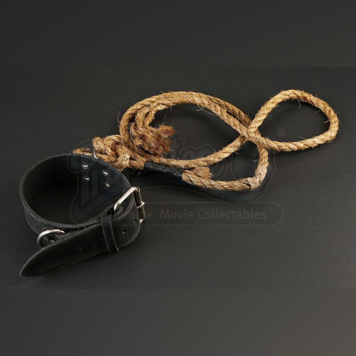 Hannibal Lecters (Mads Mikkelsen) Prison Collar with Rope | HANNIBAL ...