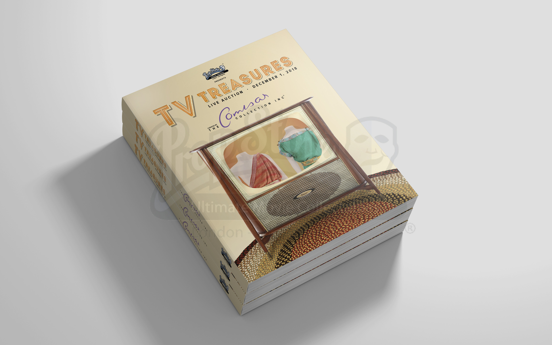 LOS ANGELES TV Treasures Live Auction Catalog | COMISAR COLLECTION, THE