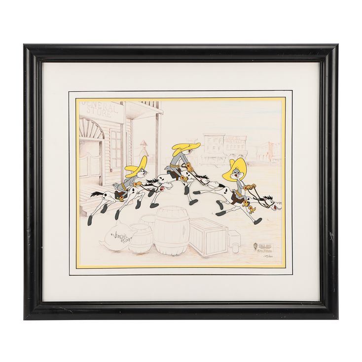 Lot 65 - Signed Limited Edition Animation Sequential Series Drawing by ...