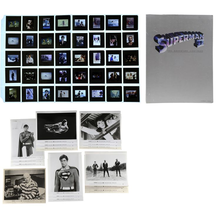 Lot #1389 - SUPERMAN II (1980) - Collection of 321 Promotional Slides ...
