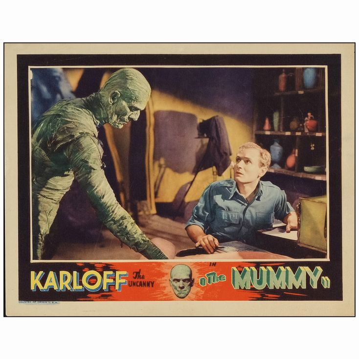 190: Lobby Card (11 x 14 ); Very Fine ### THE MUMMY (1932)