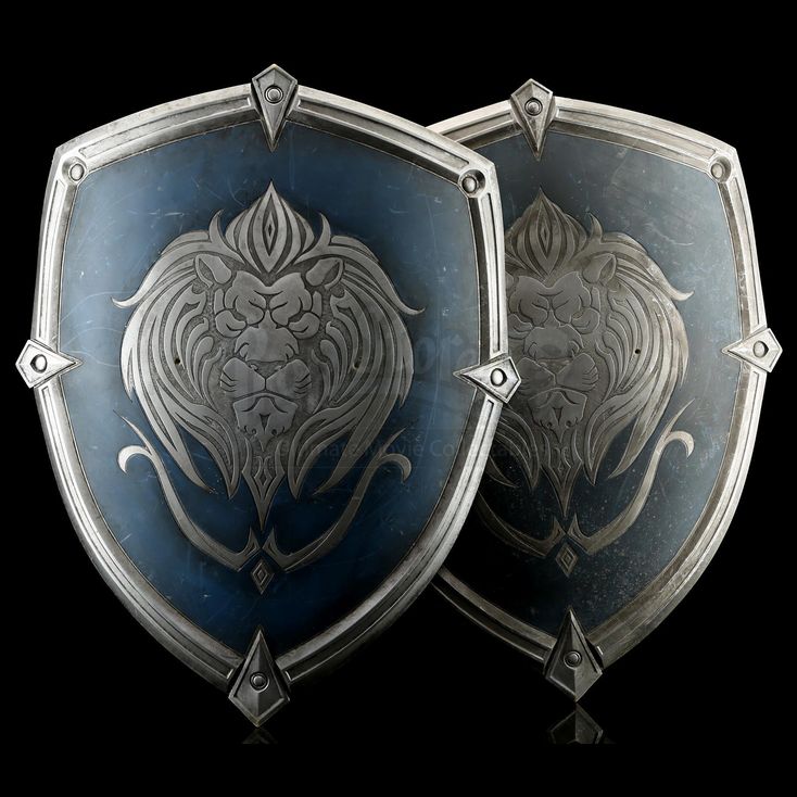 Two Stormwind Castle Decor Shields | WARCRAFT (2016)