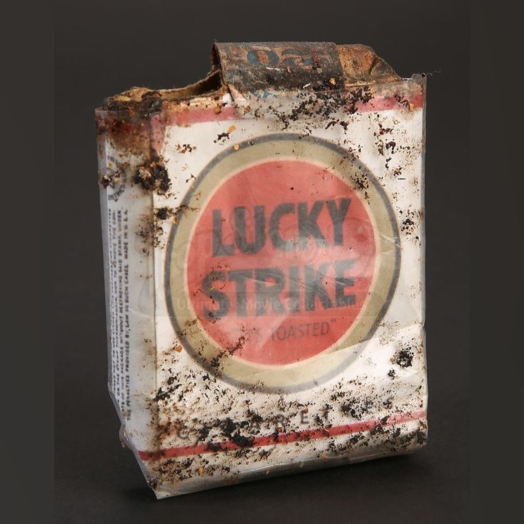 Don Wardaddy Colliers (Brad Pitt) Dirty Cigarette Pack | FURY (2014)