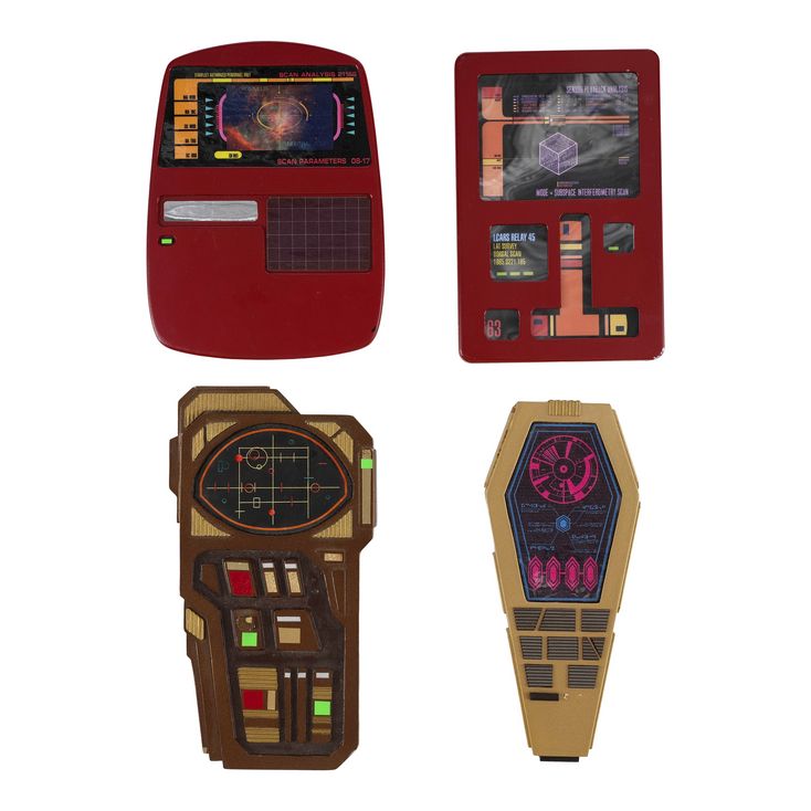 Lot 853 - Set of Four PADD Replicas | STAR TREK: THE NEXT GENERATION ...