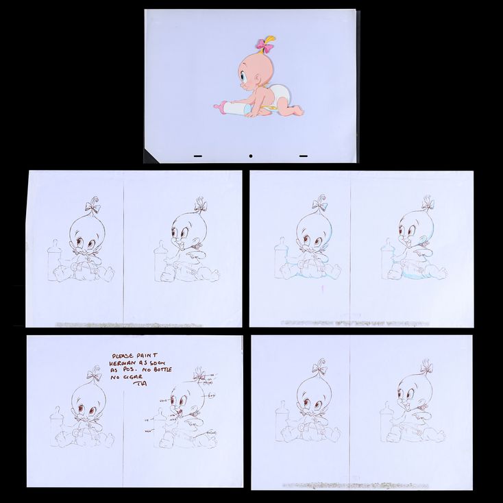 Lot # 1817: WHO FRAMED ROGER RABBIT (1988) - Collection of Baby Herman ...