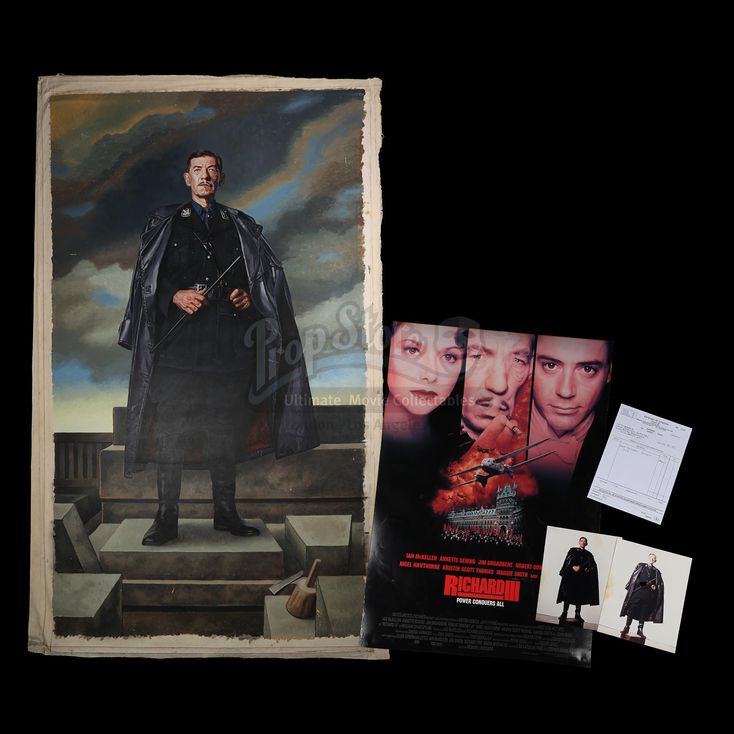 Richard IIIs (Ian McKellen) Oil Portrait | RICHARD III (1995)