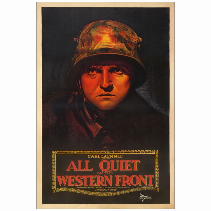 13. ALL QUIET ON THE WESTERN FRONT (1930) One Sheet (27 x 41) Stone ...